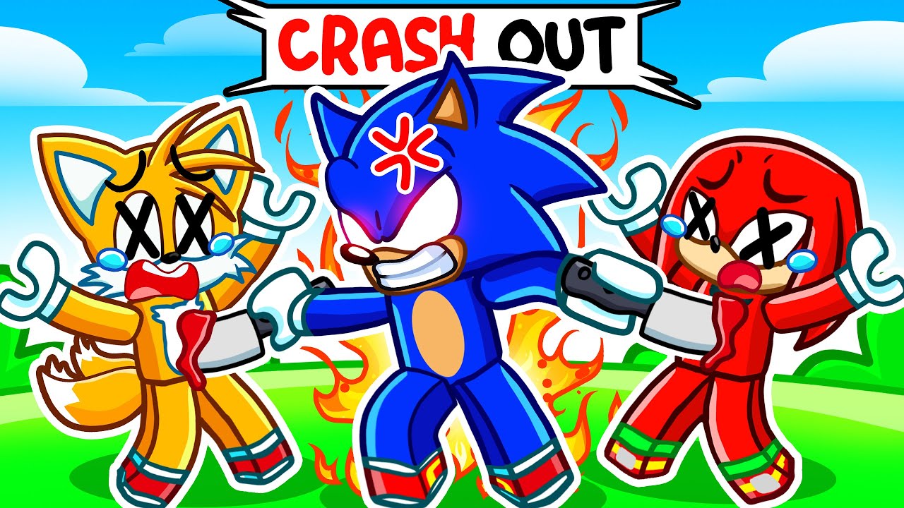 Sonic CRASHES OUT In Roblox Snapchat! - YouTube