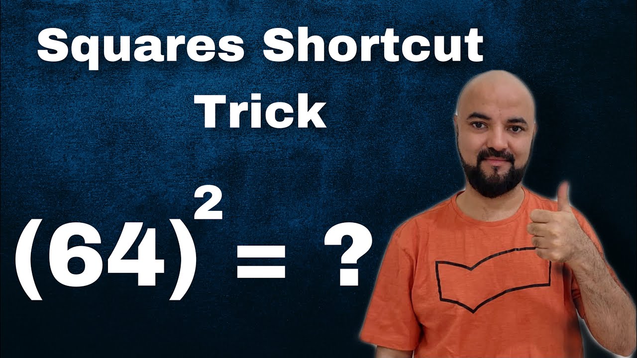 Squares shortcut trick G strategy - YouTube