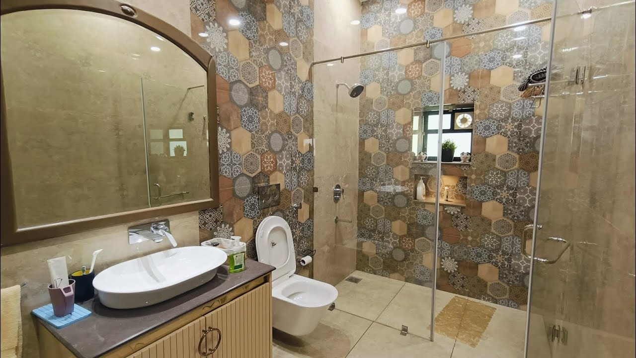 Kajaria bathroom tiles designin india l Kajaria bathroom wall tiles design l Kajaria bathroom ...