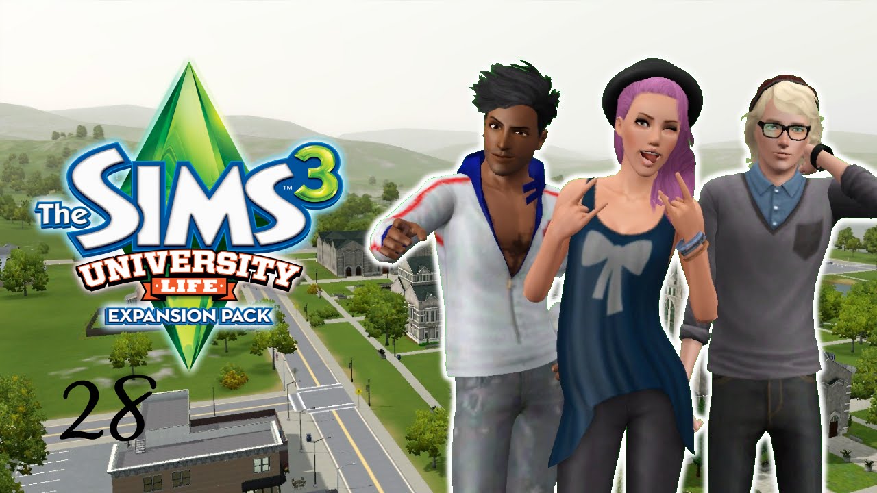 Let's Play: The Sims University Life l Part 28 l The Boardwalk - YouTube