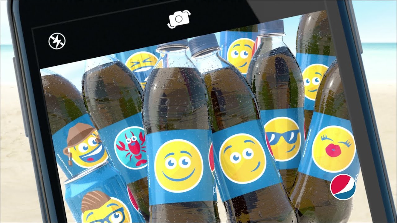 PepsiMoji: Selfie TV Commercial - YouTube