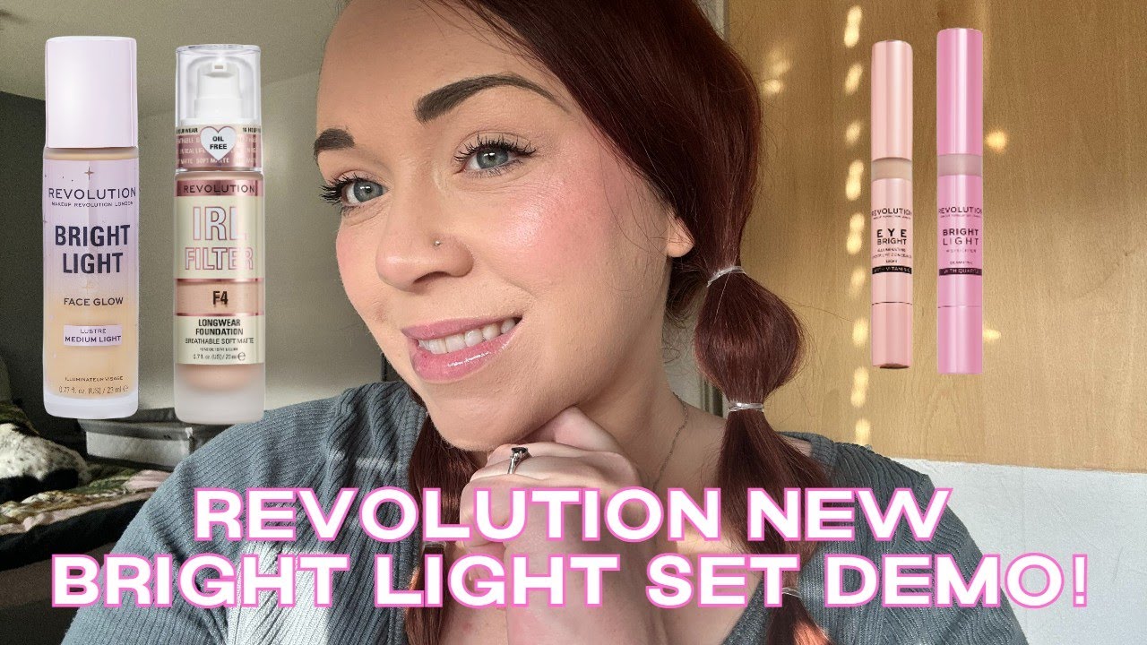 Revolution: Bright Light Face Glow Radiance Set Demo/Review - YouTube