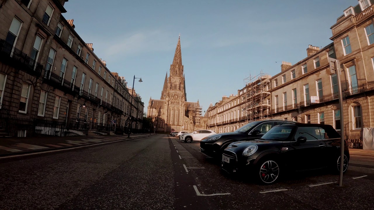 Edinburgh morning of 29th - YouTube