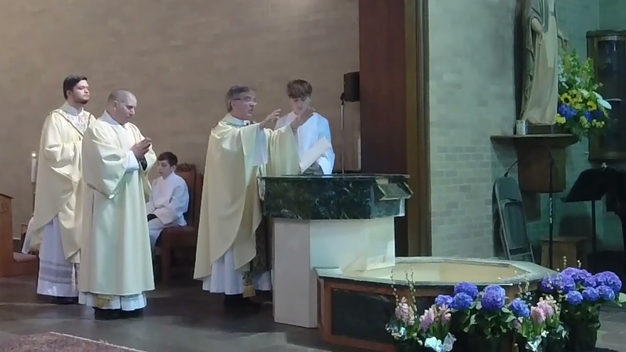 Easter Vigil - Baptisms - YouTube