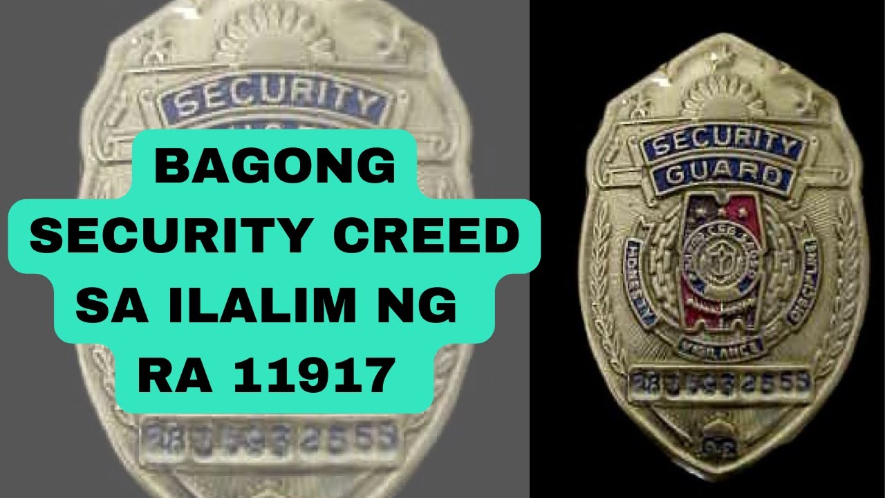 SECURITY PROFESSIONALS CREED UPDATED UNDER RA 11917 YouTube security-professionals-creed-updated-under-ra-11917-youtube