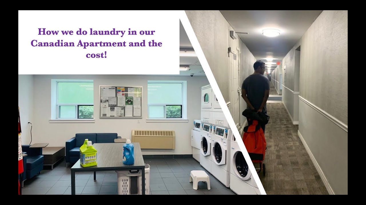 How to do Laundry in a Canadian Apartment Building! - YouTube