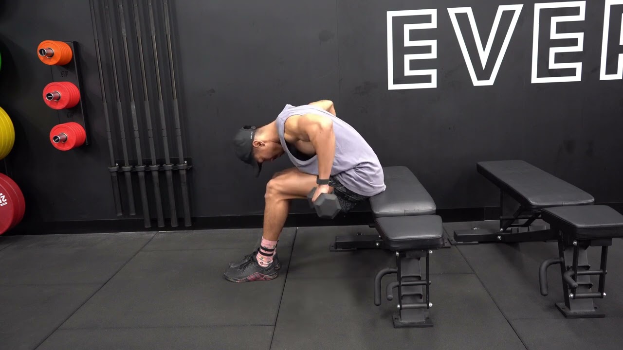Dumbbell Rear Delt Row - YouTube