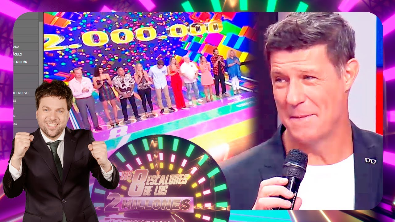 Los 8 escalones de los 2 millones - Programa 10/03/23 - JURADO INVITADO ...