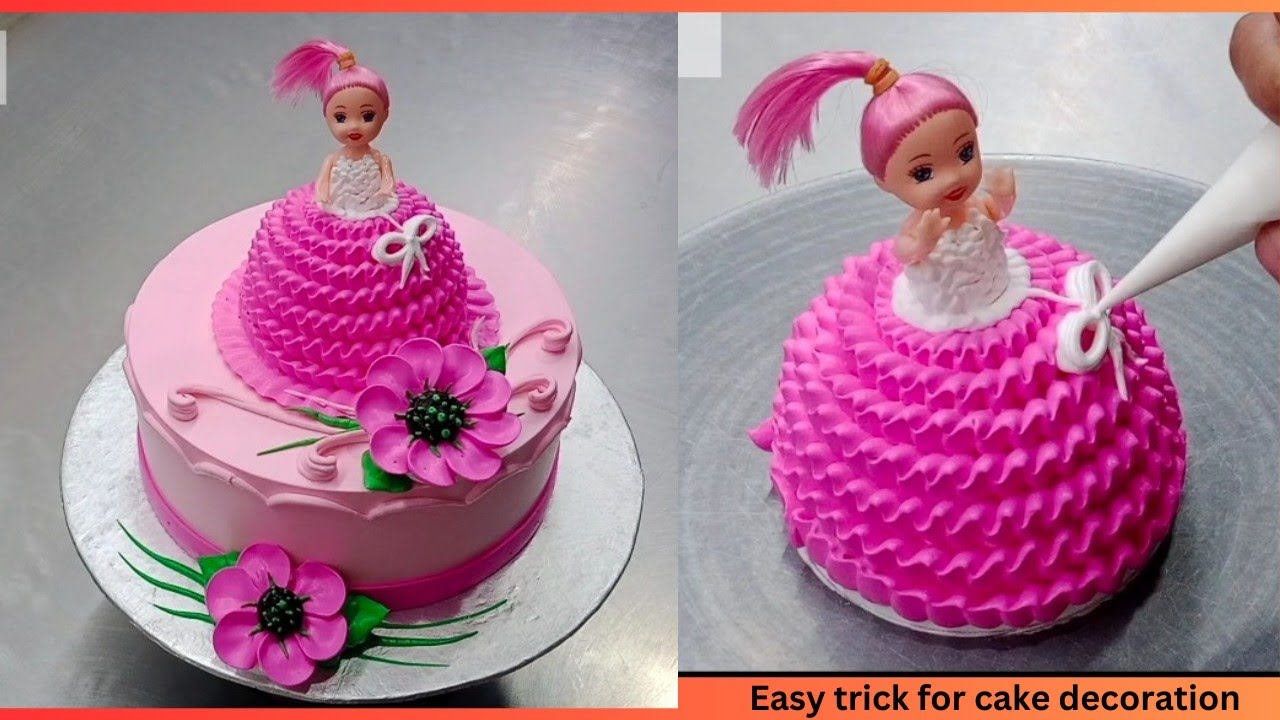 instructions for creative cake decoration|cute baby birthday cake ...