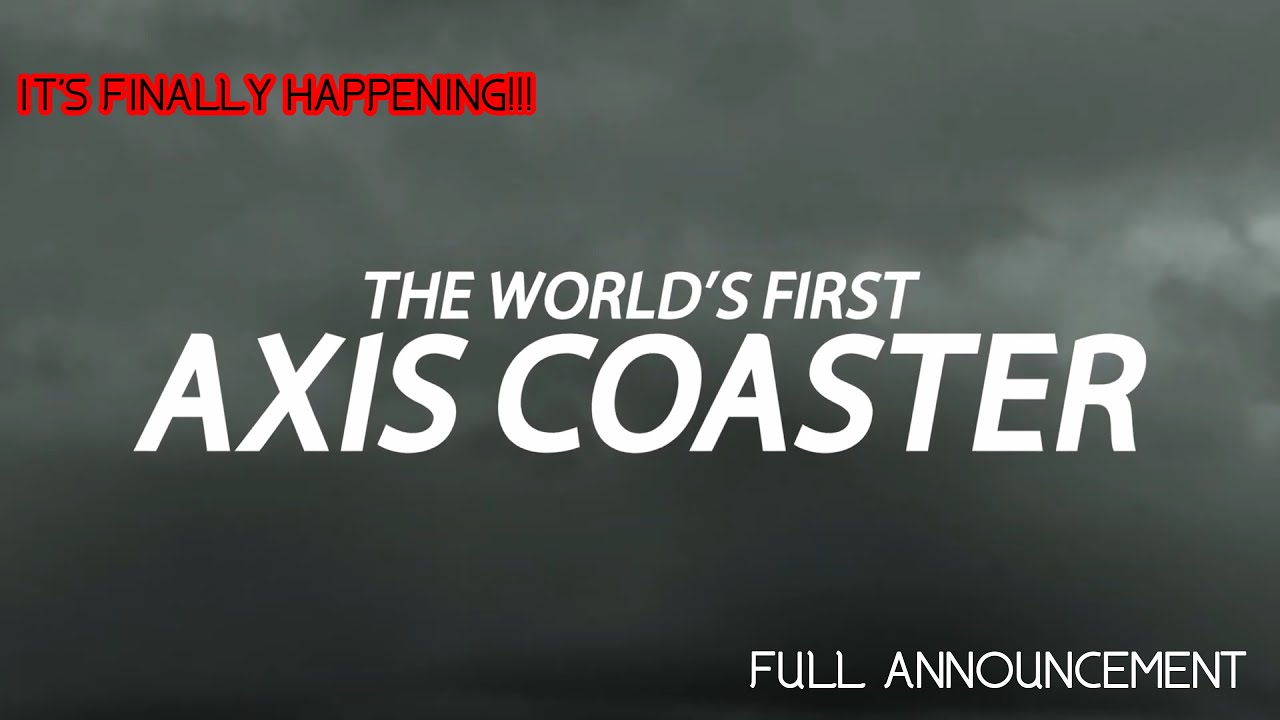 Revolutionary Roller Coaster: World's First AXIS Coaster POV - YouTube