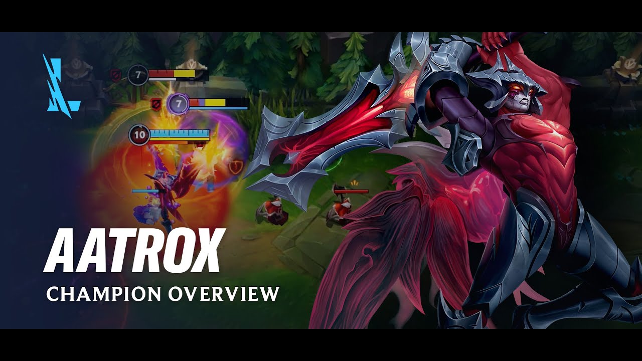 Aatrox Champion Overview | Gameplay - League of Legends: Wild Rift ...