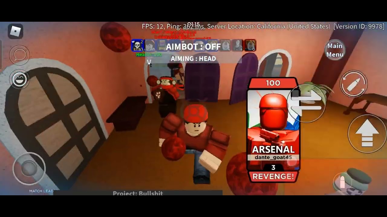 arsenal aimbot script showcase - YouTube