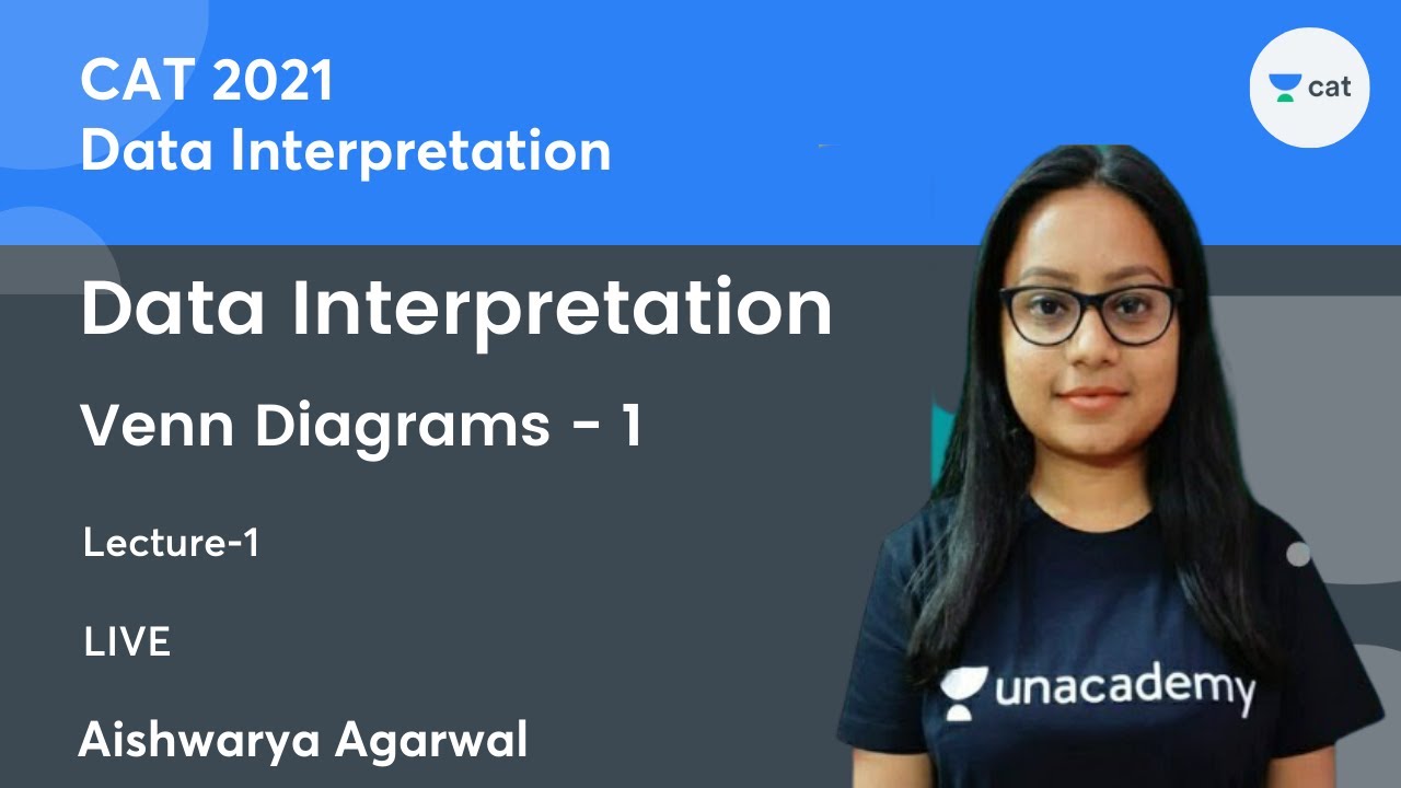 Data Interpretation l Venn Diagrams - 1 | CAT 2021 | Unacademy CAT | Aishwarya Agarwal - YouTube