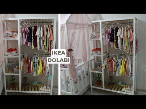 IKEA' nın AÇIK RAFLI DOLABININ AYNISINI YAPTIM / I DID THE SAME AS IKEA'S OPEN SHELF CABINET