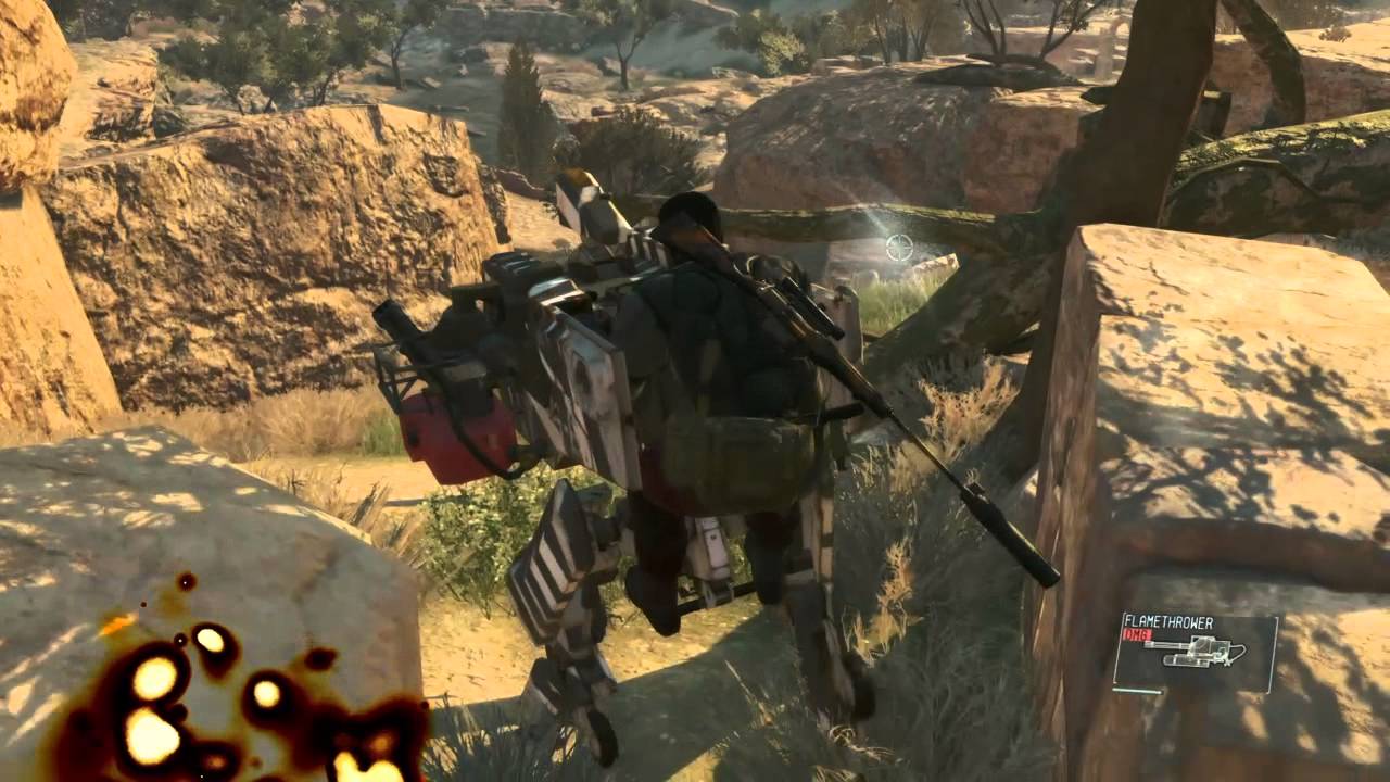 METAL GEAR SOLID V: THE PHANTOM PAIN Giving Quiet the D-Walker (Non ...