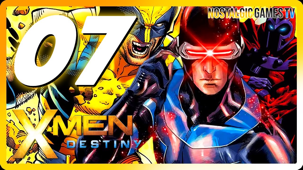 X Men: Destiny #07 | Mission 7: M.R.D. Headquarters | NDS | No ...