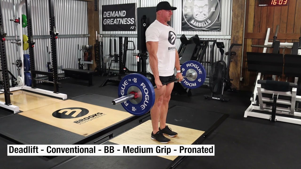 Pronated Grip Deadlift