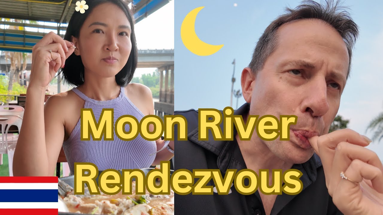 Riverside Dinner in Thailand Countryside, Buriram Thailand, Satuek ...