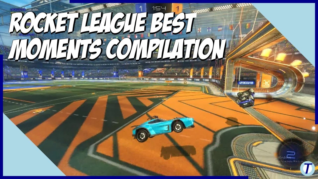ROCKET LEAGUE BEST MOMENTS COMPILATION #55 - YouTube