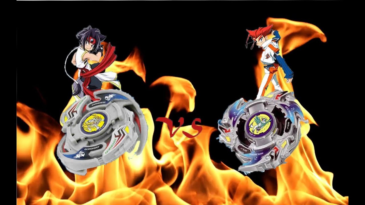 Beyblade Fight ; Wolborg 2 VS Driger V2 / hobby toys - YouTube