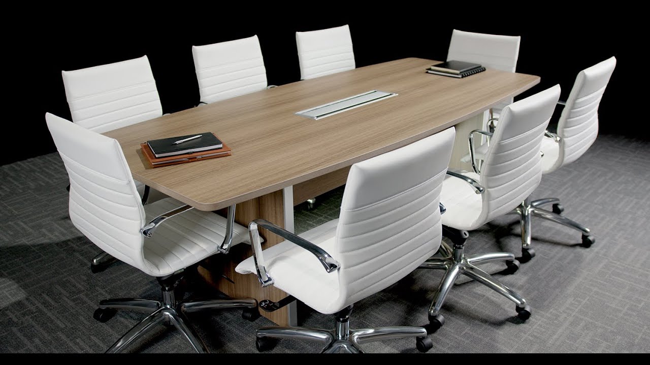 The Potenza Series Conference Table by Corp Design - YouTube