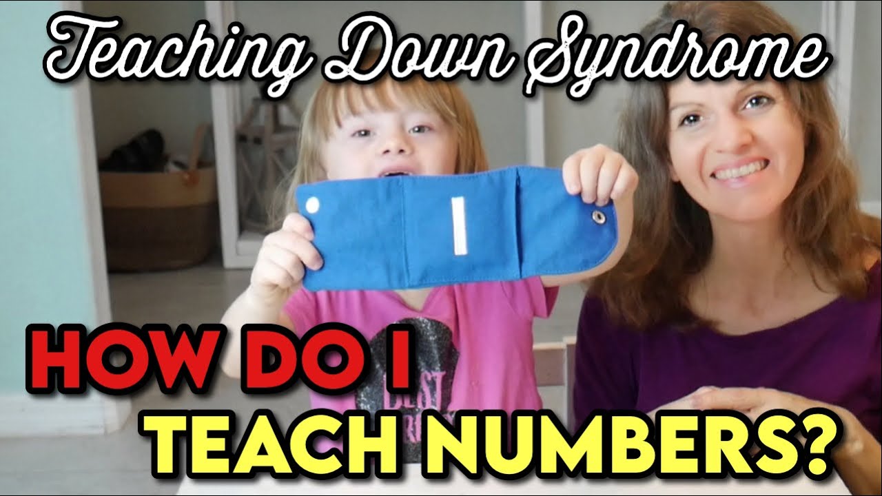 ** REAL & RAW** Teaching Down Syndrome Preschool Math || Using ...