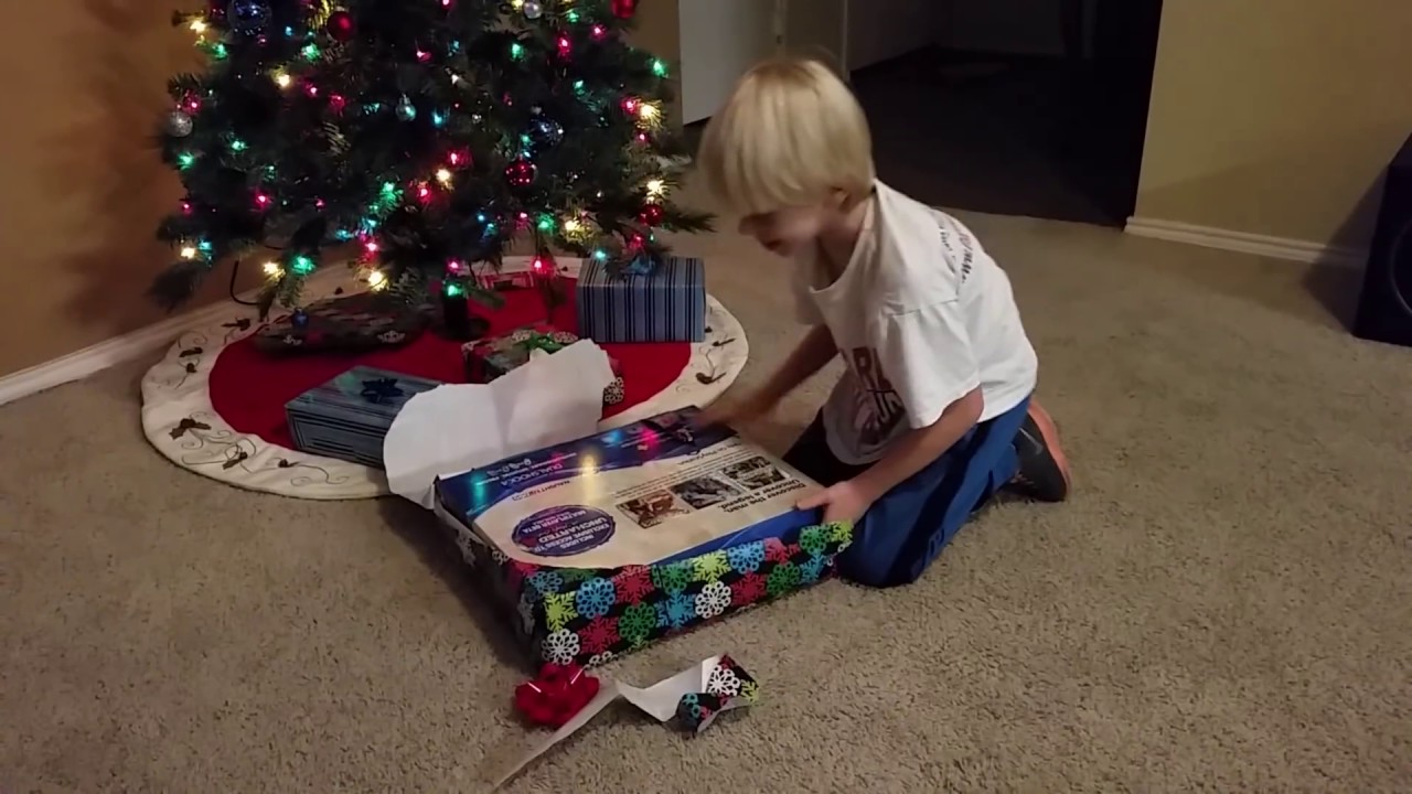 Retarded Kid gets a PS4 for christmas. - YouTube