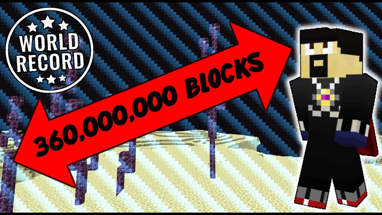 FARTHEST Traveled in Minecraft | featuring AntVenom! - YouTube