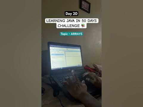 Learning Java 50 Days Challenge 🚀📚😞| #struggle #discipline #challenge #laptop #javalearning # ...