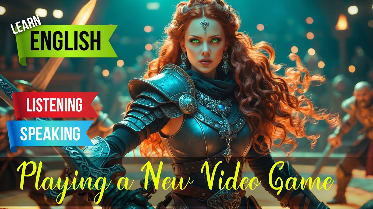 Playing A New Video Game | English Listening Skills - Speaking Skills ...