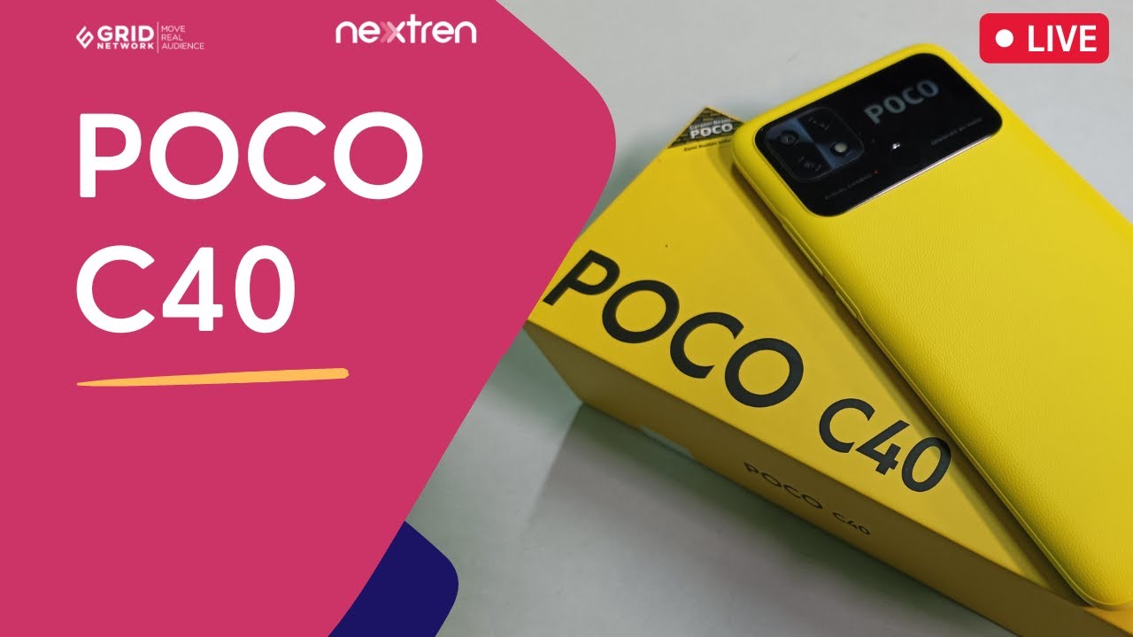🔴 Unboxing POCO C40 : HP Terjangkau Baru dari POCO - YouTube