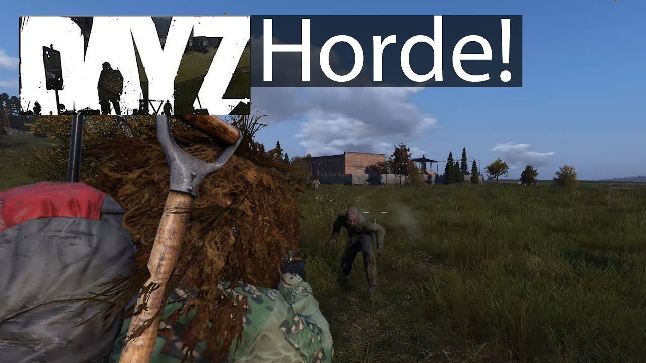 DayZ Xbox One Gameplay Airfield Horde & Zombie Glitch - YouTube