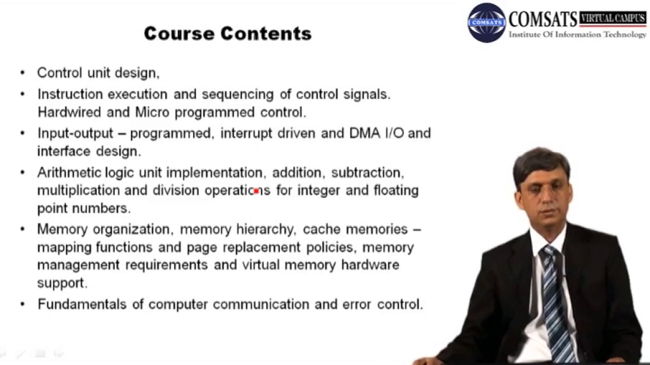 Computer Architecture in Hindi/Urdu lecture 1 - YouTube