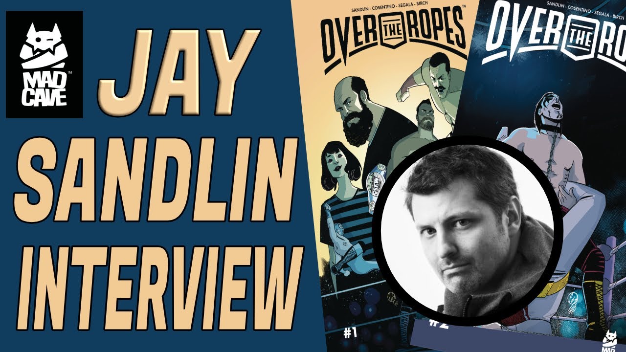 Jay Sandlin "Over the Ropes" Comic Book Author Interview - YouTube