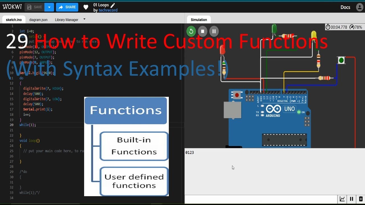29 How to Write Custom Functions With Syntax Examples! - YouTube