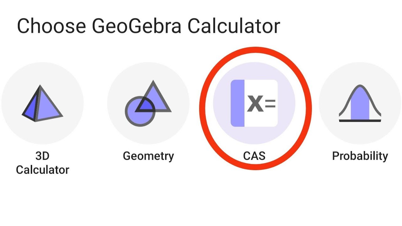 Derivative using CAS View -GeoGebra - YouTube