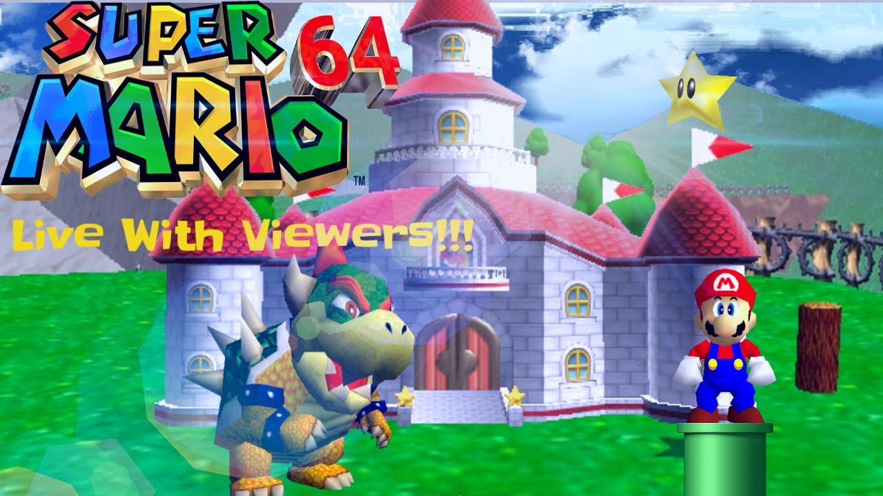 Super Mario 64 LIVE!!!...PT 2 - YouTube