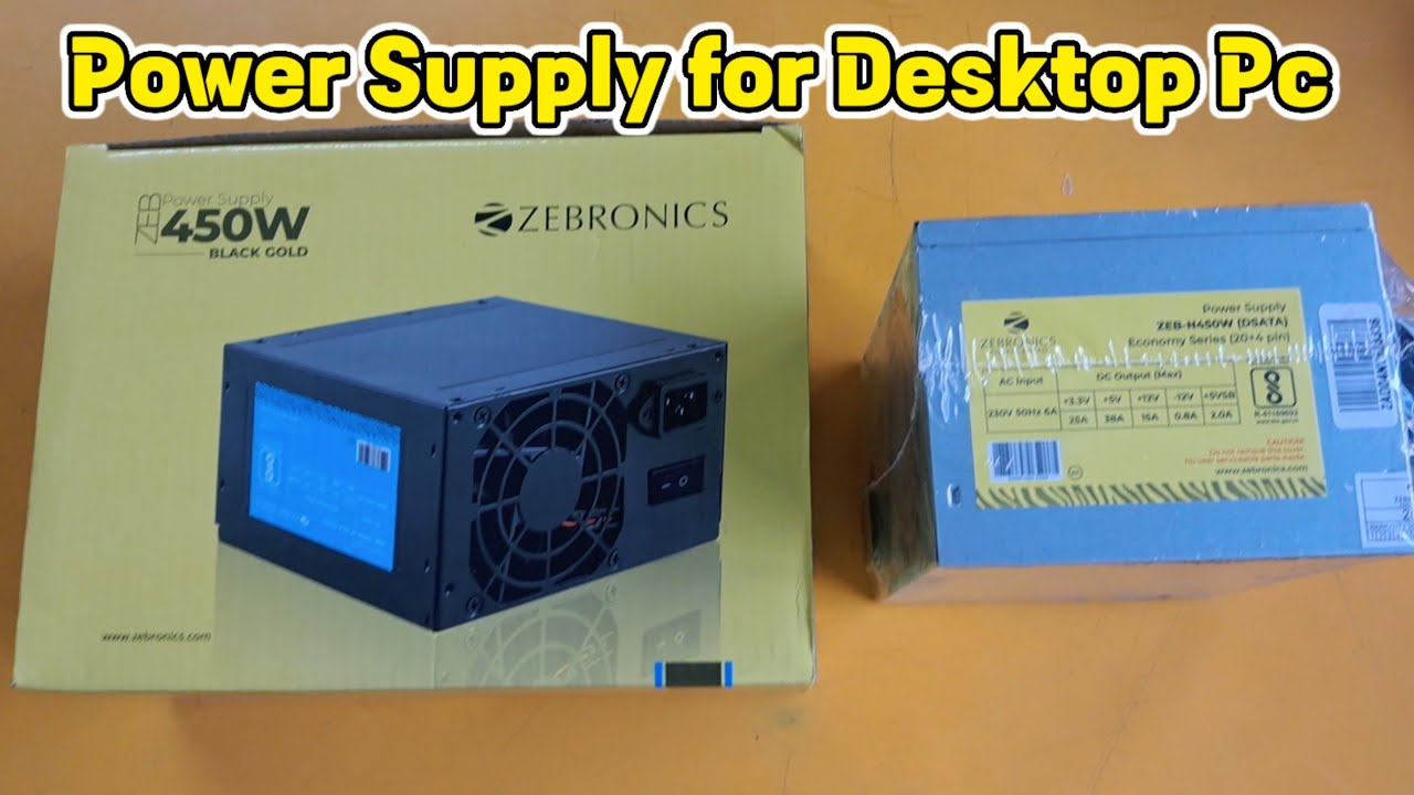 Desktop pc power supply, Desktop Smps - YouTube