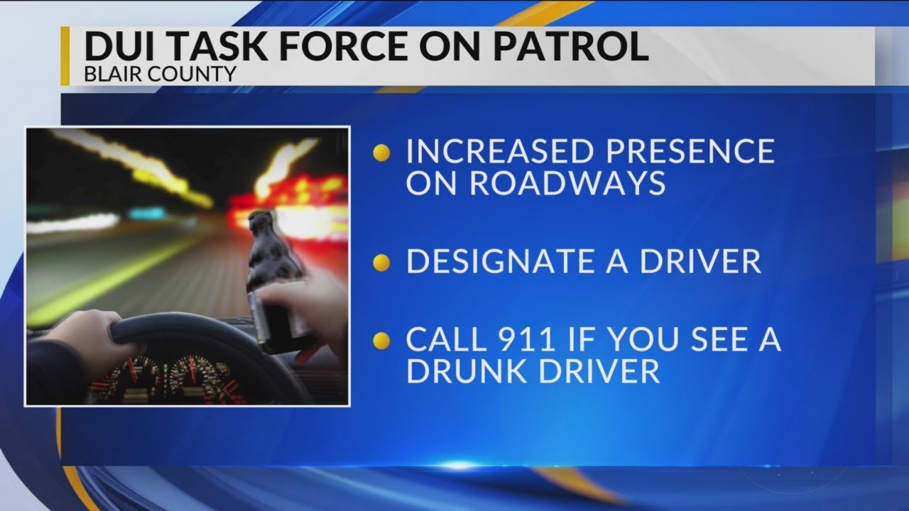 DUI task force reminding everyone to never drink, drive - YouTube