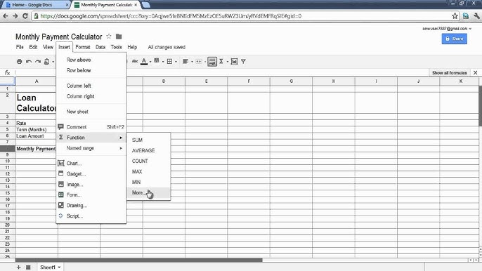 Spreadsheet Functions With Google Docs Online Documents 8 Best Google