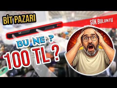 Kadiköy Bit Pazarında ŞOK! 100 TL’ye Neler Aldım? 😳