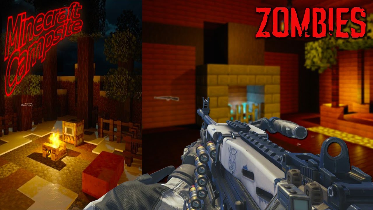 Minecraft Campsite - A Black Ops 3 Zombies Map - YouTube