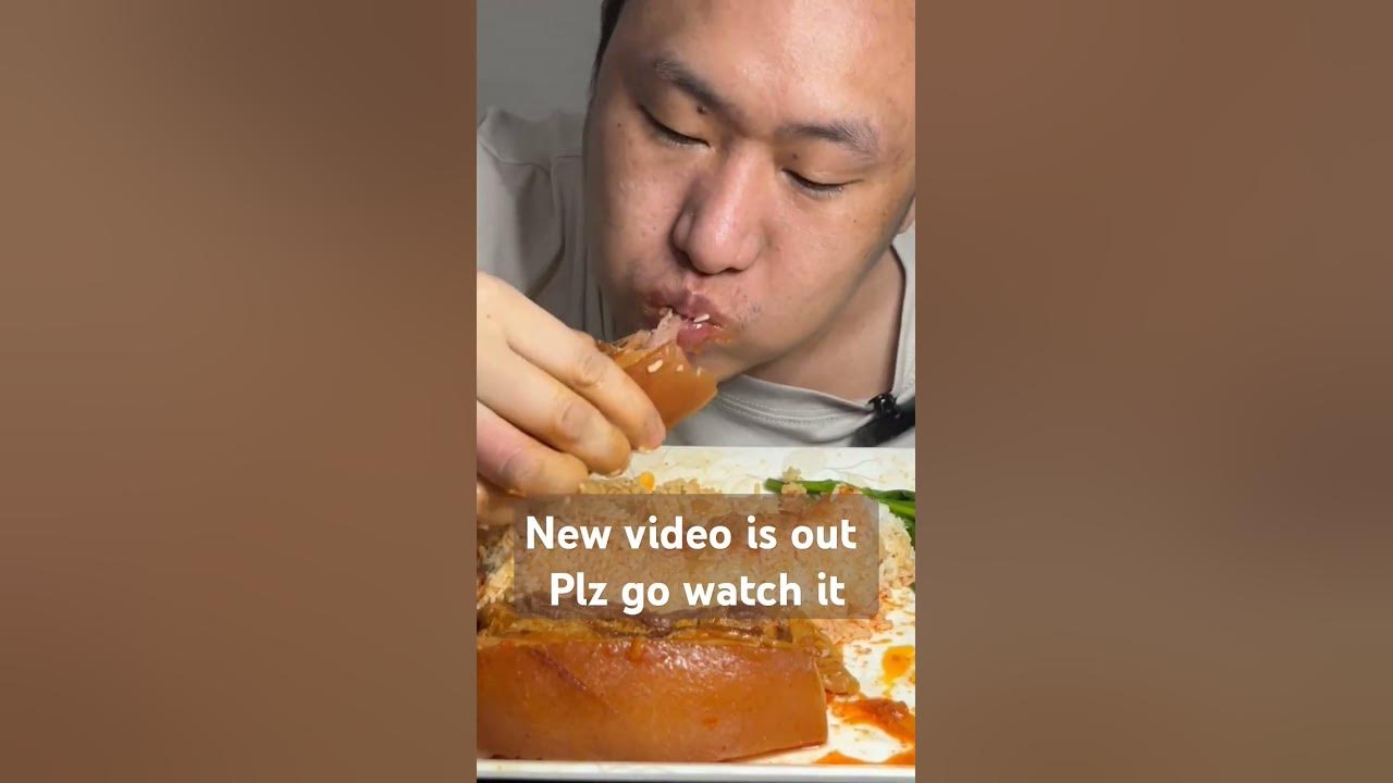 Pork fat mukbang #pork #porkbelly #porkrecipe #poumai mukbang - YouTube