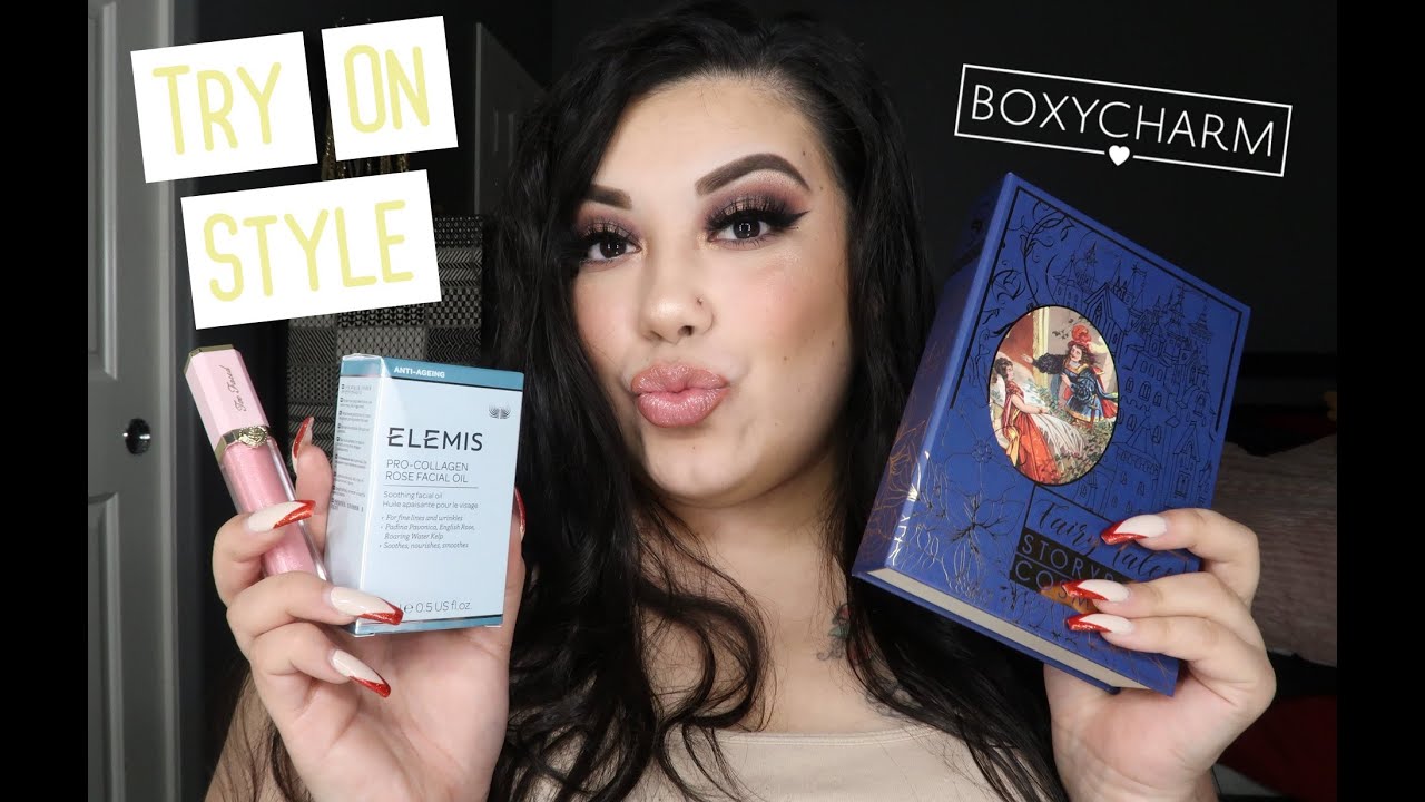 December Boxyluxe 2019 TRY ON STYLE! - YouTube