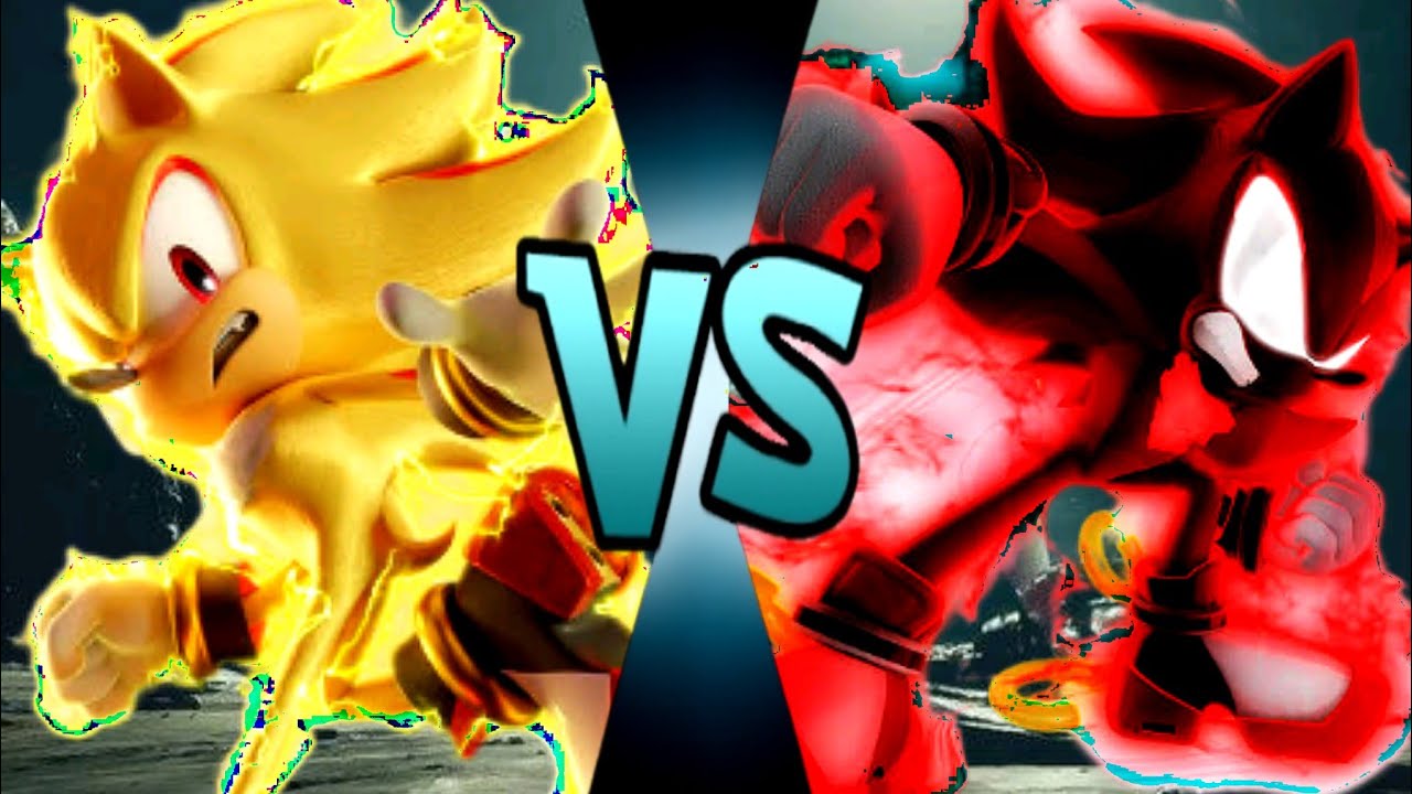 SUPER SHADOW vs DARK SHADOW - YouTube