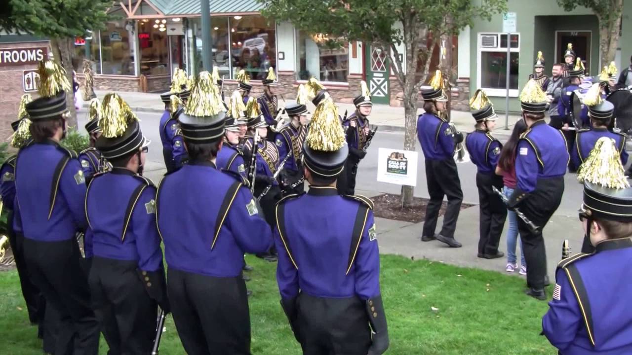 2016 Homecoming Parade and Football Halftime Performance - YouTube