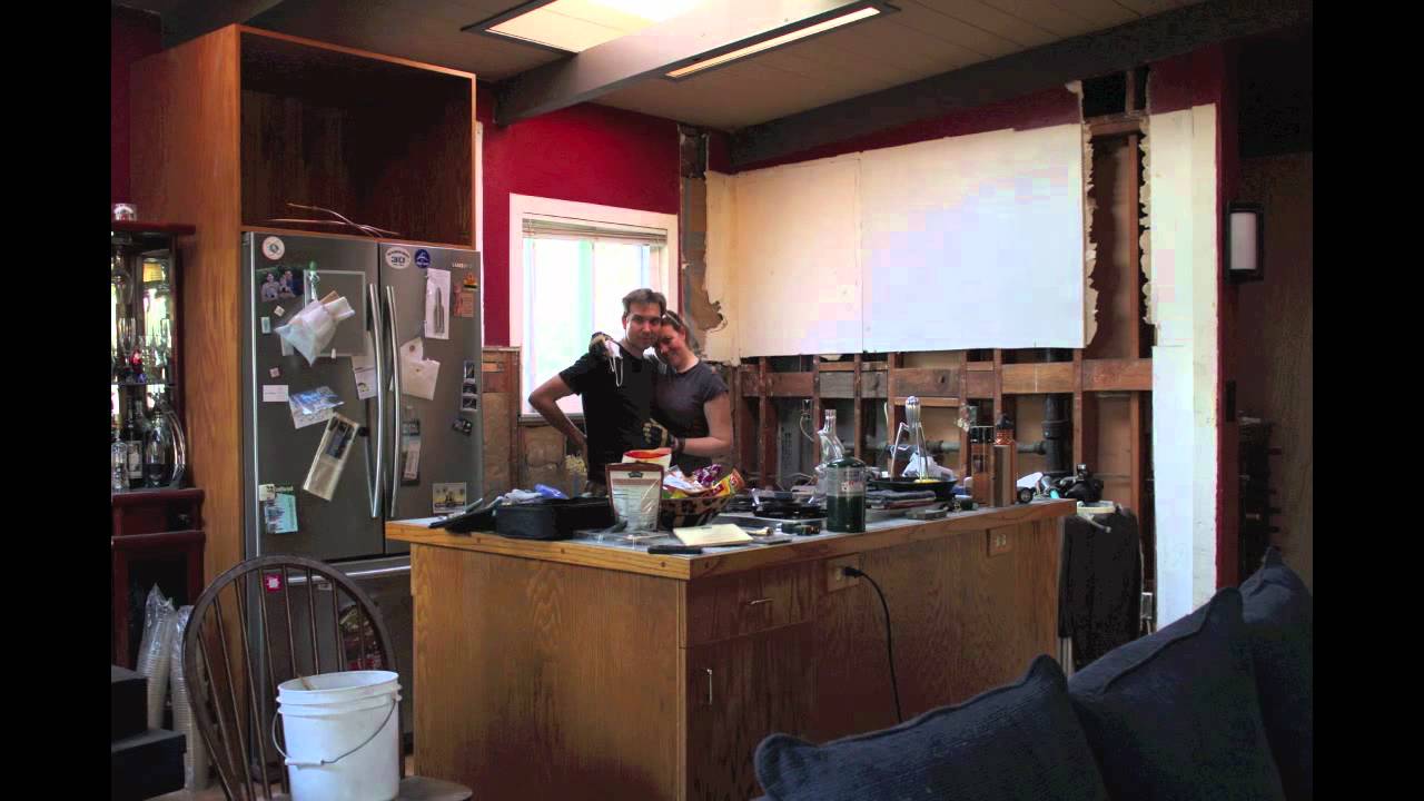 Two Days of Kitchen Demolition (Part 1 and 2) - YouTube