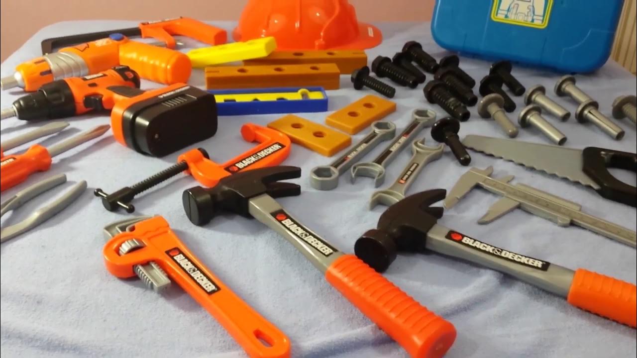 Toy Tool time Fun Toys Review Power #ToolToys - YouTube