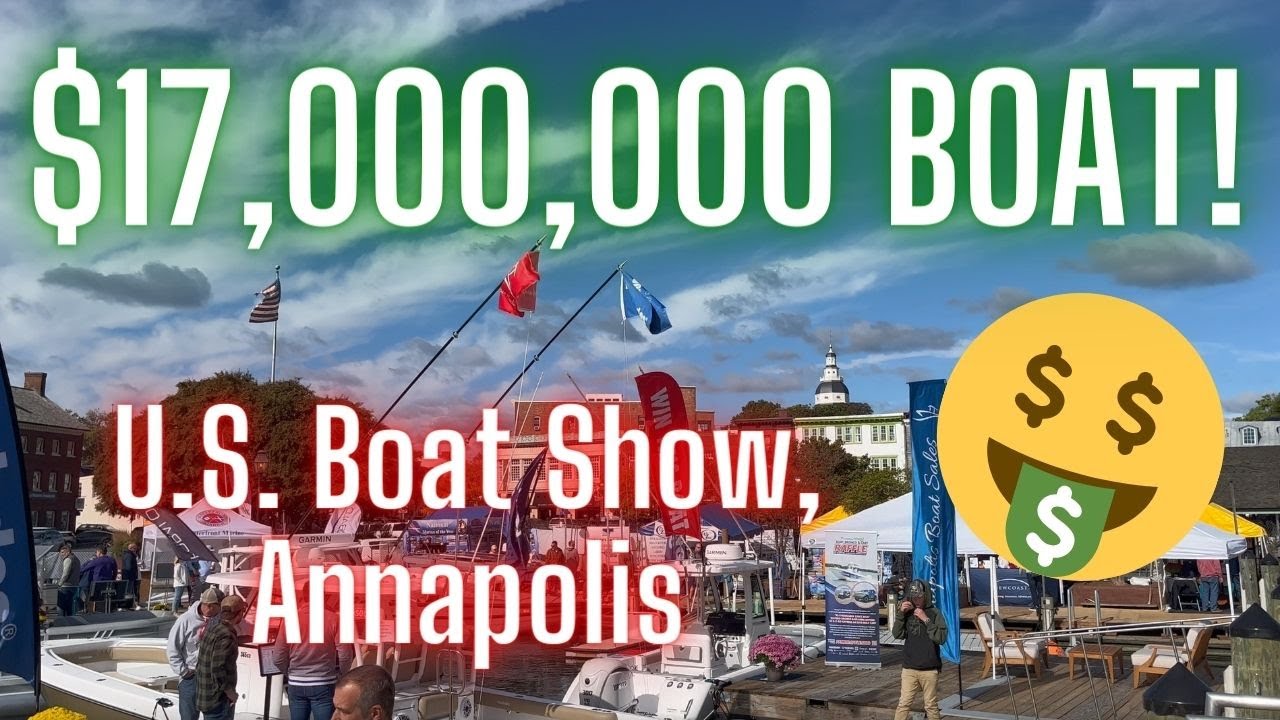 Luxurious yachts! U.S. Boat Show, Annapolis - YouTube