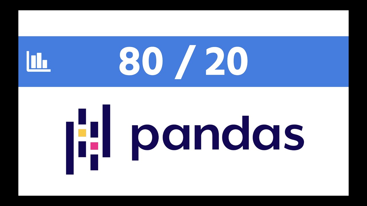 80/20 Pandas—Pandas for Data Science - YouTube